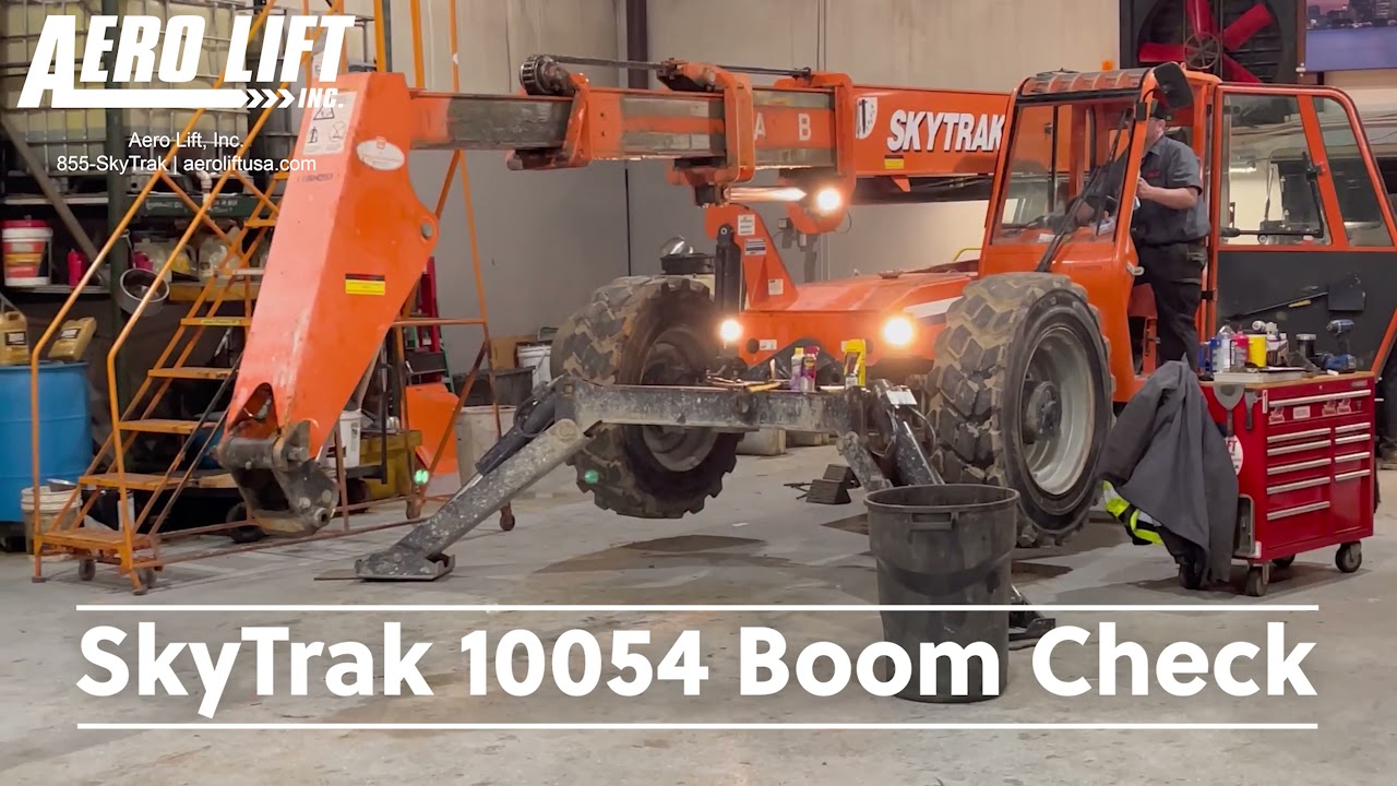 SkyTrak Boom Inspection - YouTube