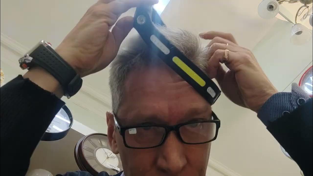 Светодиодный налобный фонарик YYC-GY-26 - YouTube