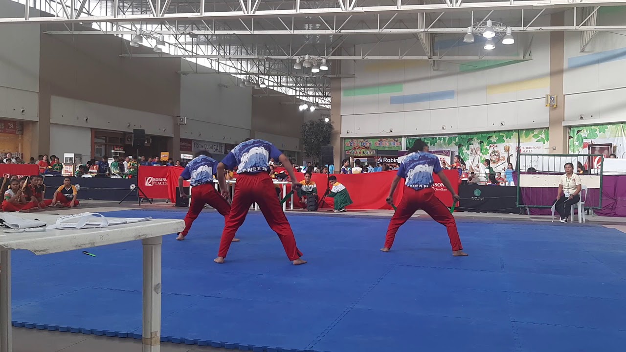 Synchronized Arnis Espada Y Daga Anyo (Female Category)- General Santos ...