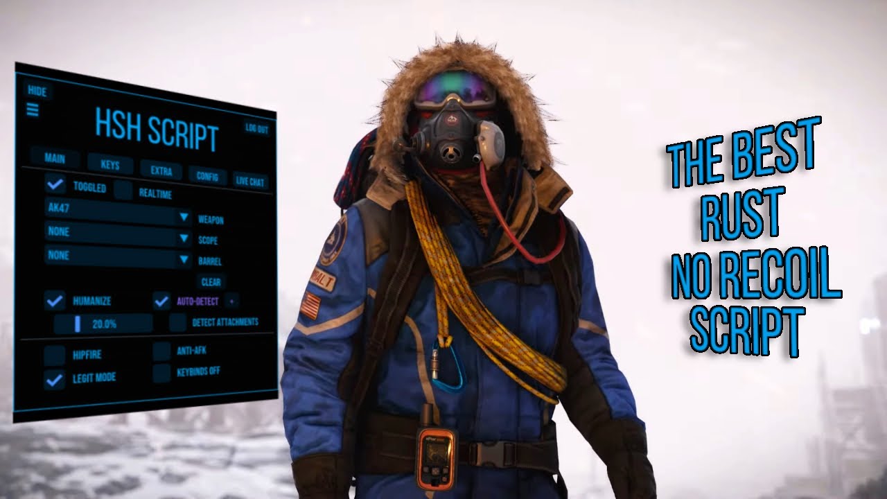 The best 10€ rust no recoil script - YouTube