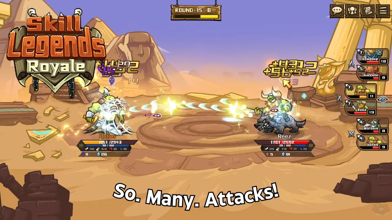 Chief Builds So Well With Attack! | Skill Legends Royale - YouTube