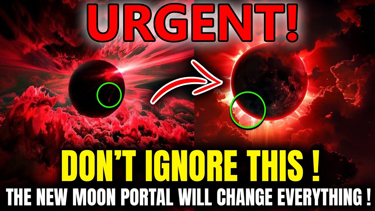 The New Moon Portal Has Opened: The Next Few Days Are Crucial! - YouTube