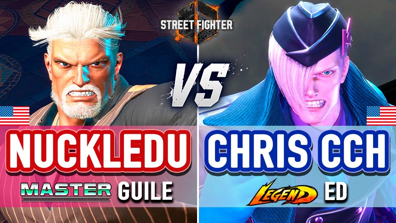Sf6 🔥 Nuckledu Guile Vs Chris Cch Ed 🔥 Sf6 High Level Gameplay
