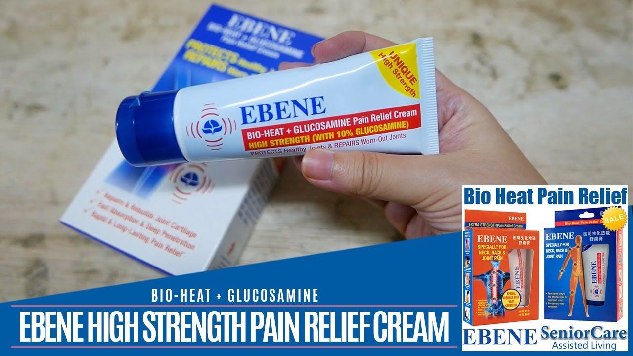 FEELING UNWELL? TRY THIS! Ebene Bio-Heat + Glucosamine Pain Relief ...