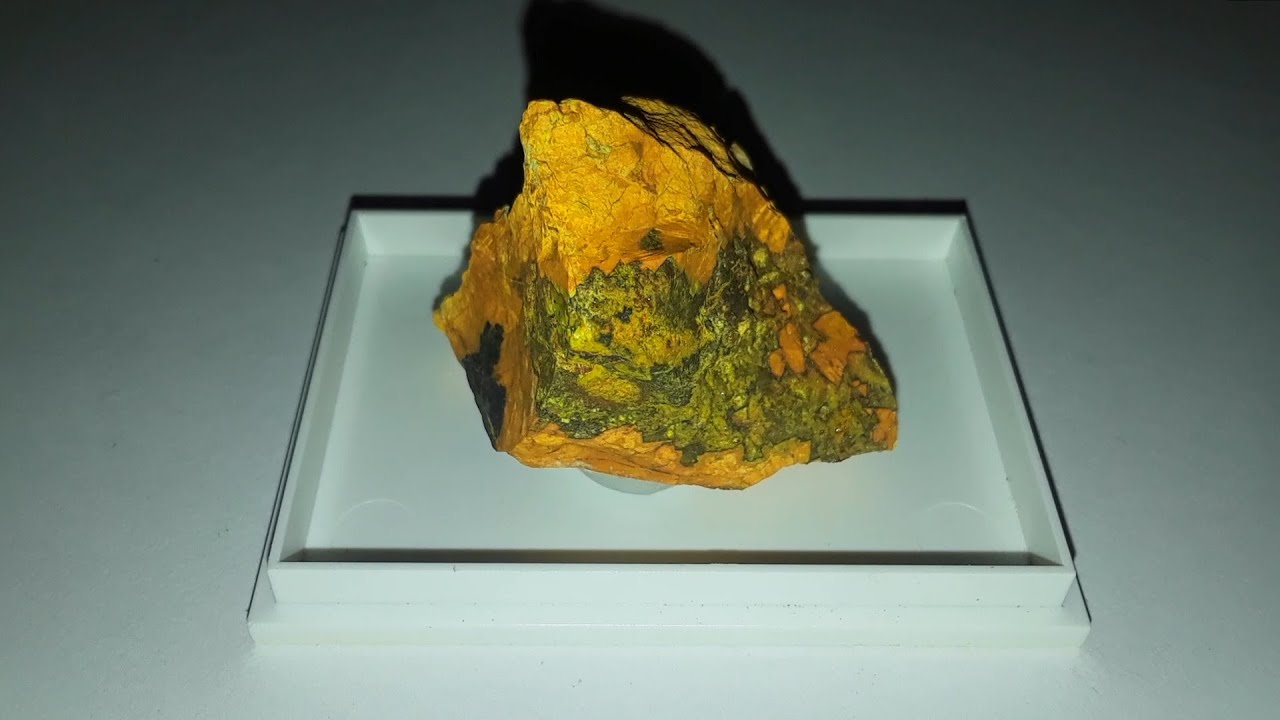 Gummite from Shinkolobwe Mine with Becquerelite, Curite, Masuyite ...