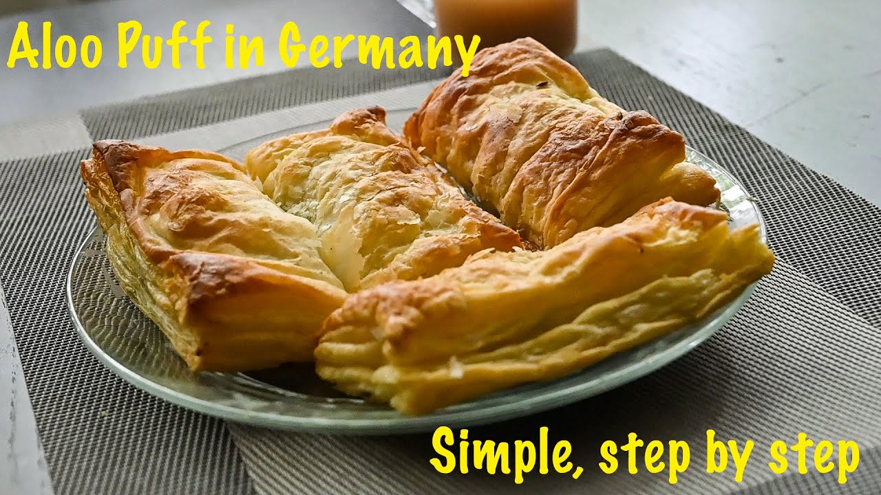 Making Potato (Aloo) Puff | Germany | Desi Style - YouTube