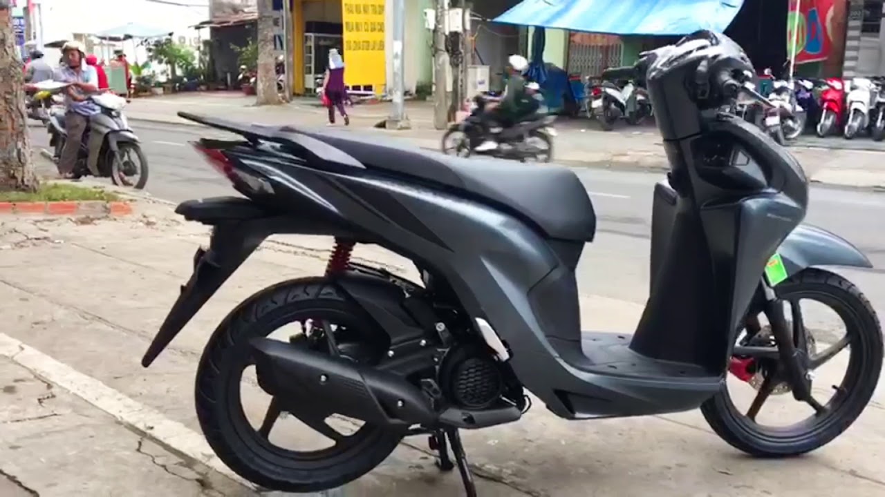 Honda Vision 2021 phiên bản Cá Tính _ Xanh Đen - YouTube