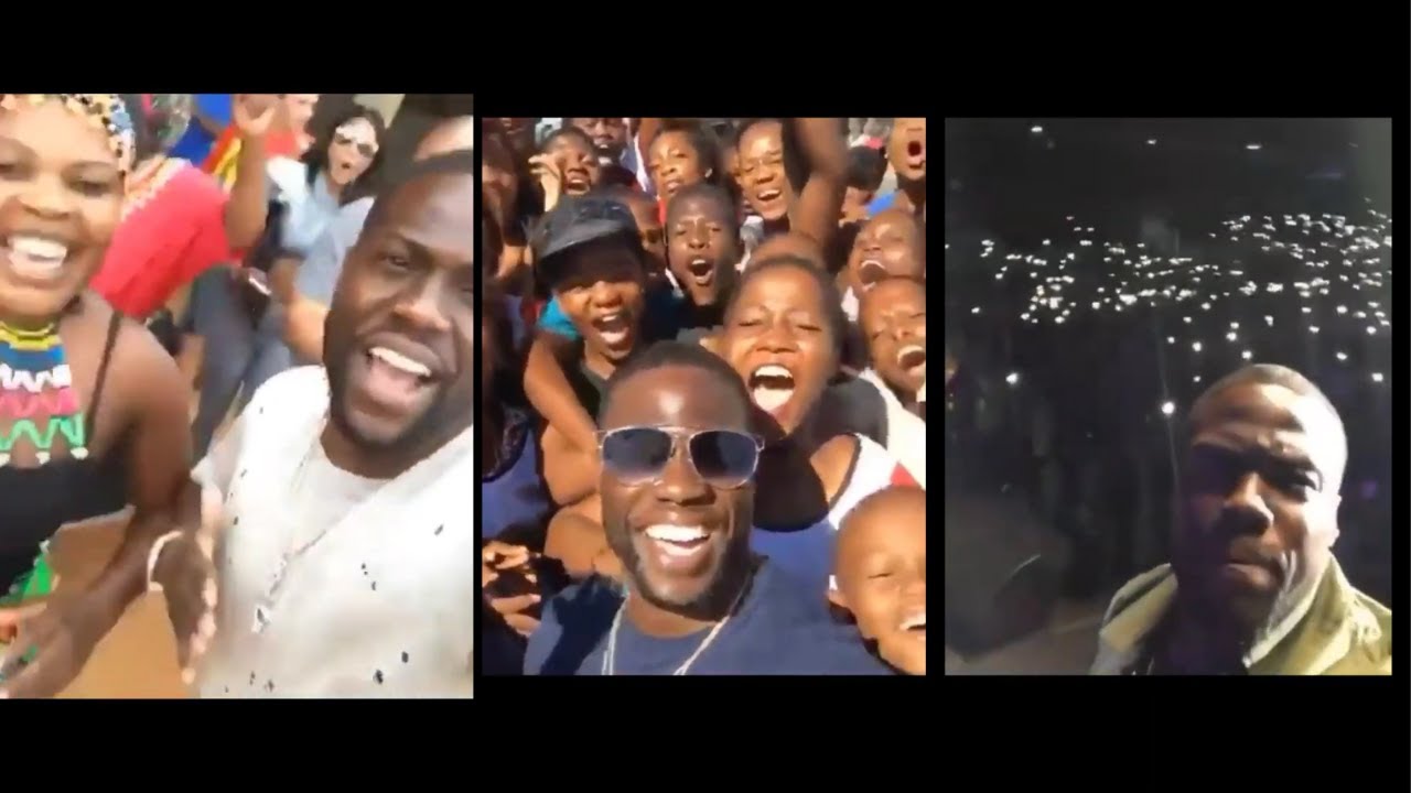 Kevin Hart In South Africa 😂 - YouTube