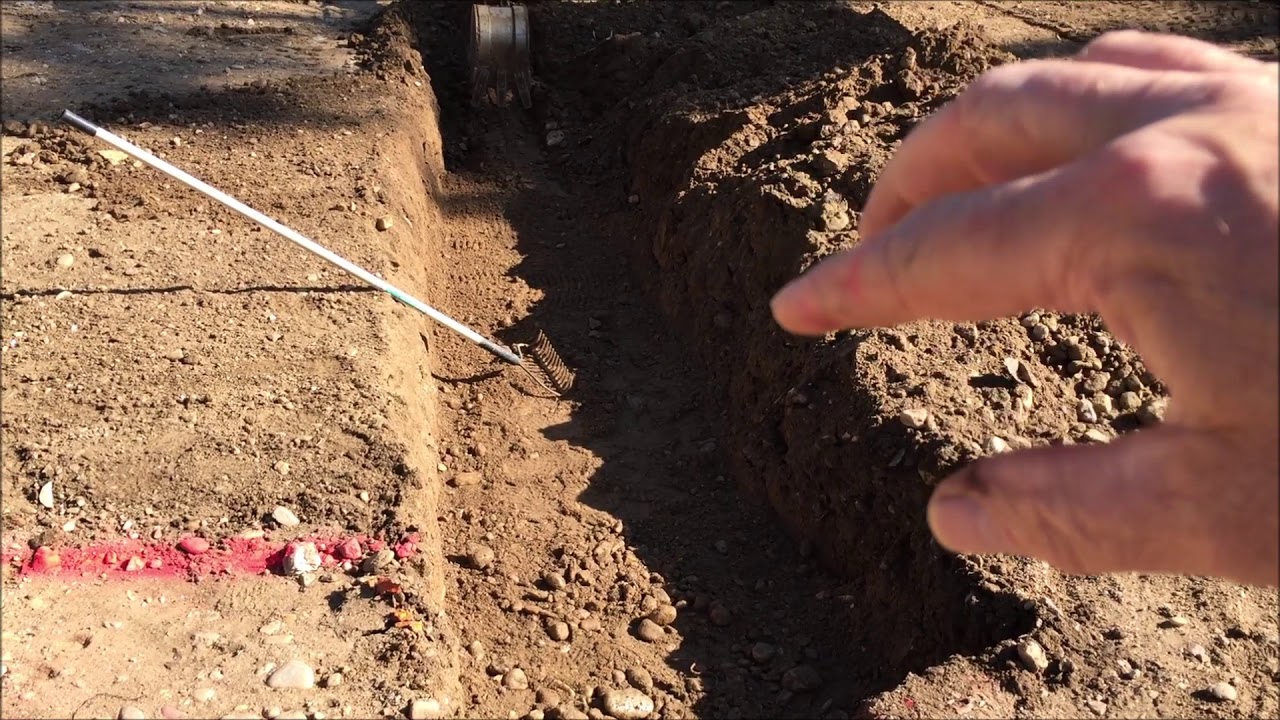 Our Cabin Build Part Two Digging the footers - YouTube