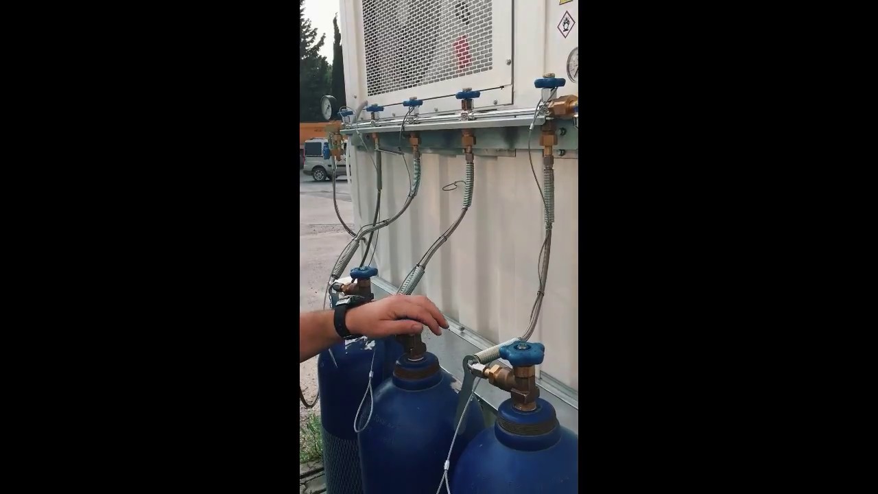 Oxygen Filling Ramp & Containerized Oxygen Generator - YouTube