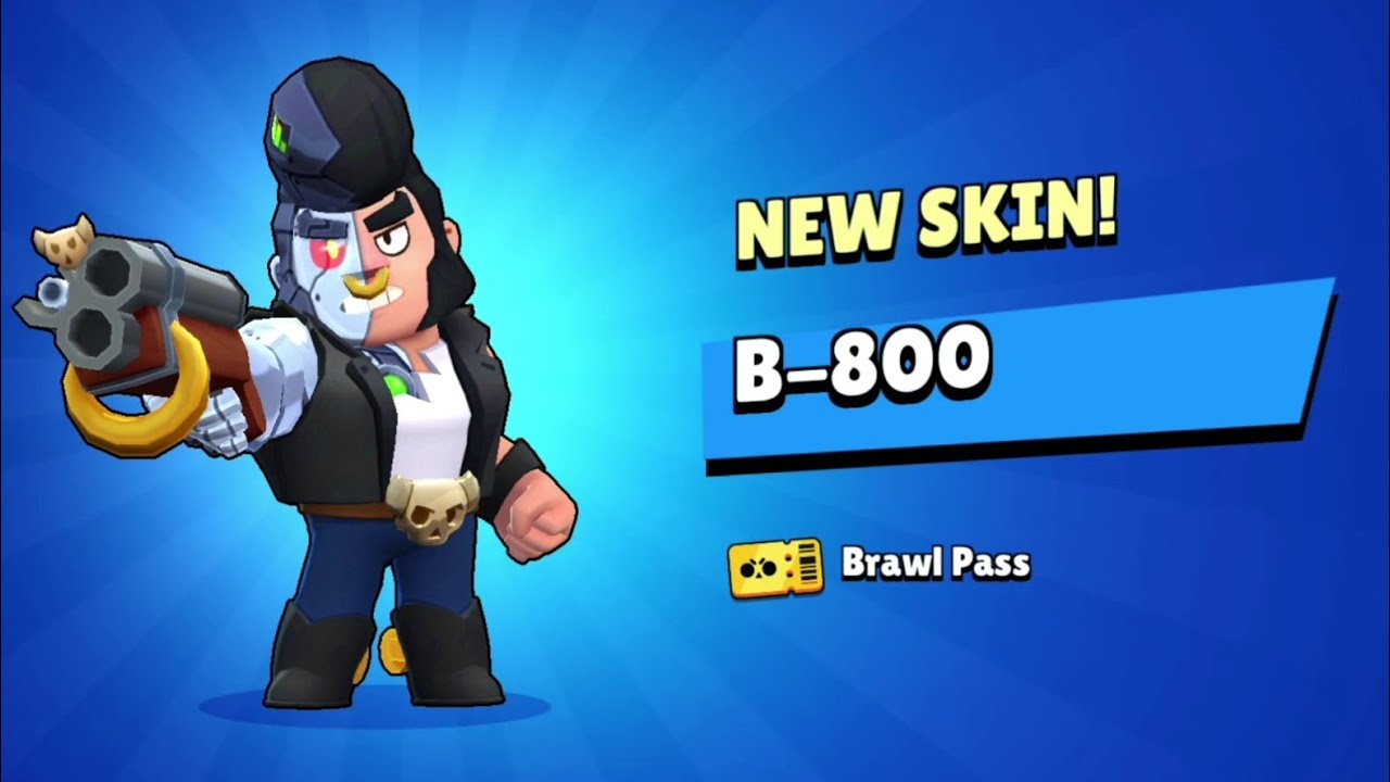 Getting B-800 Bull Skin in season 9_remade in season 19 #brawlstars # ...