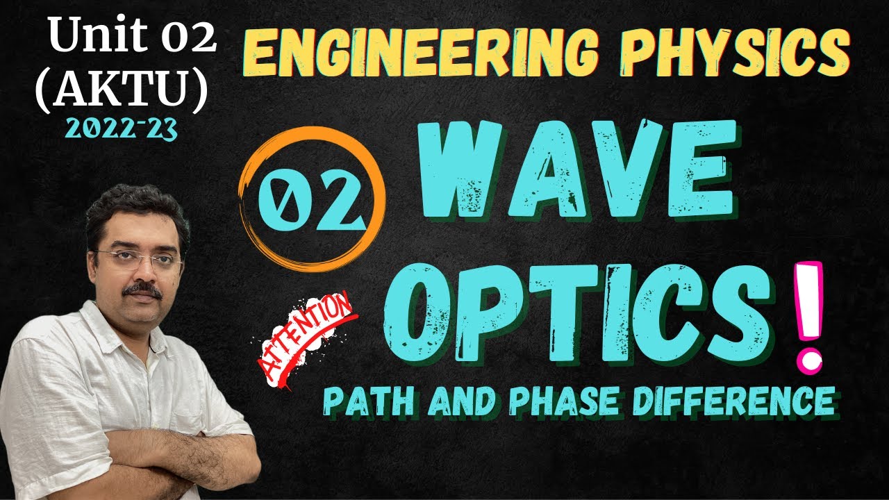 02_WAVE OPTICS __ dark and bright fringes Stokes law Engineering ...