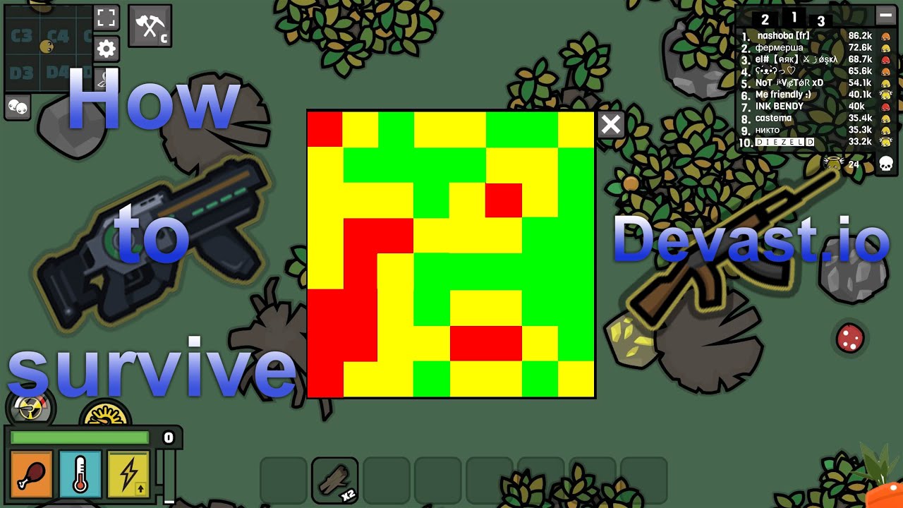 Как правильно выживать в Devast.io / How to survive properly in Devast.io - YouTube