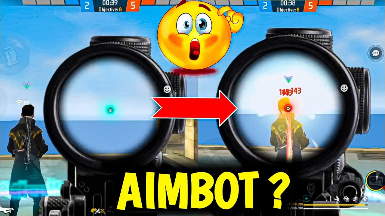 White FF AIMBOT TRICK 😳 @NonstopGaming_ - YouTube