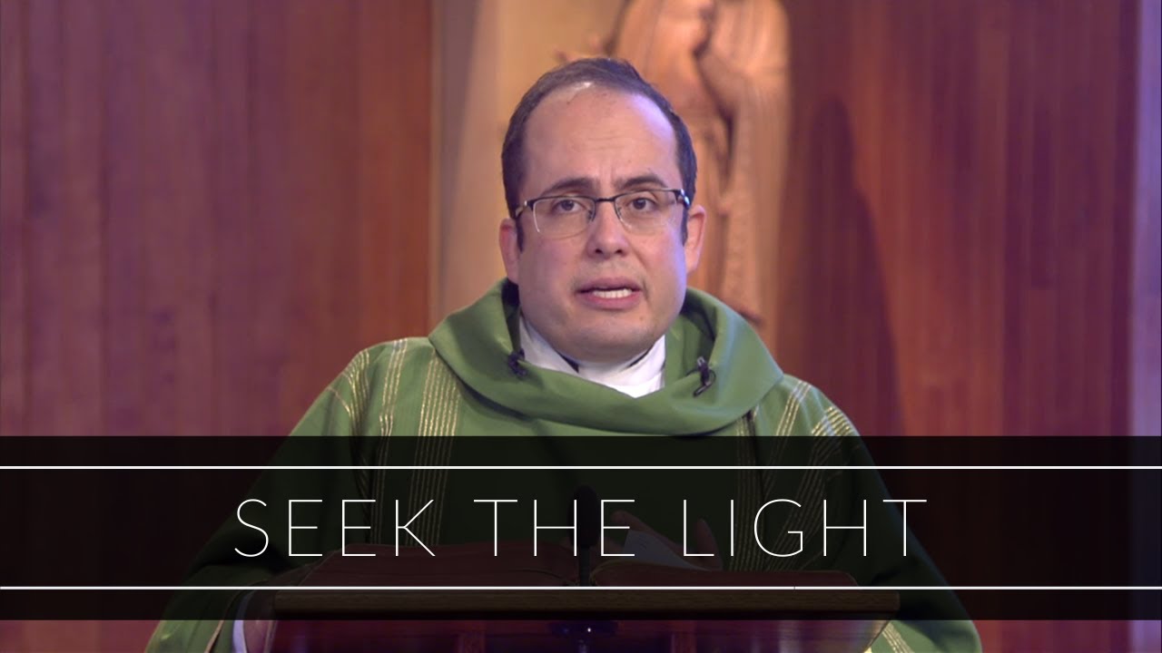 Seek The Light | Homily: Father Carlos Suarez - YouTube
