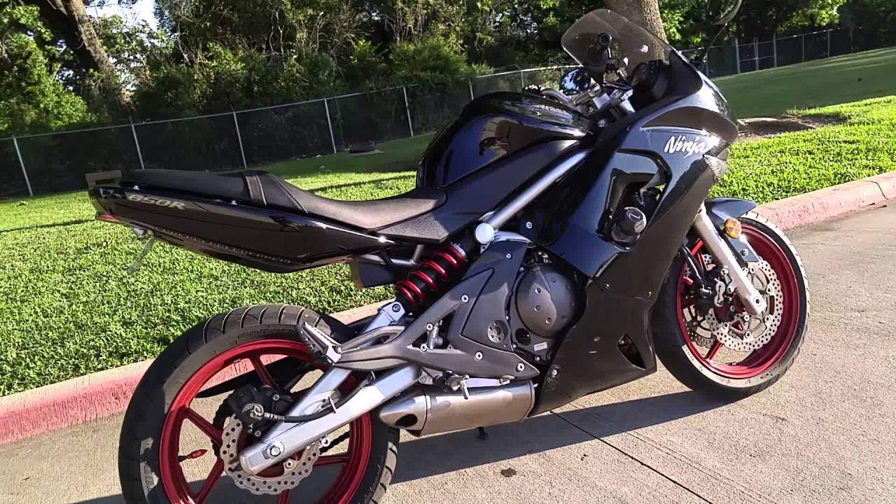 2008 Kawasaki Ninja 650R - DallasMoto.net - YouTube