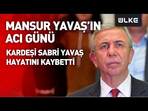 Mansur Yavaş'ın acı günü