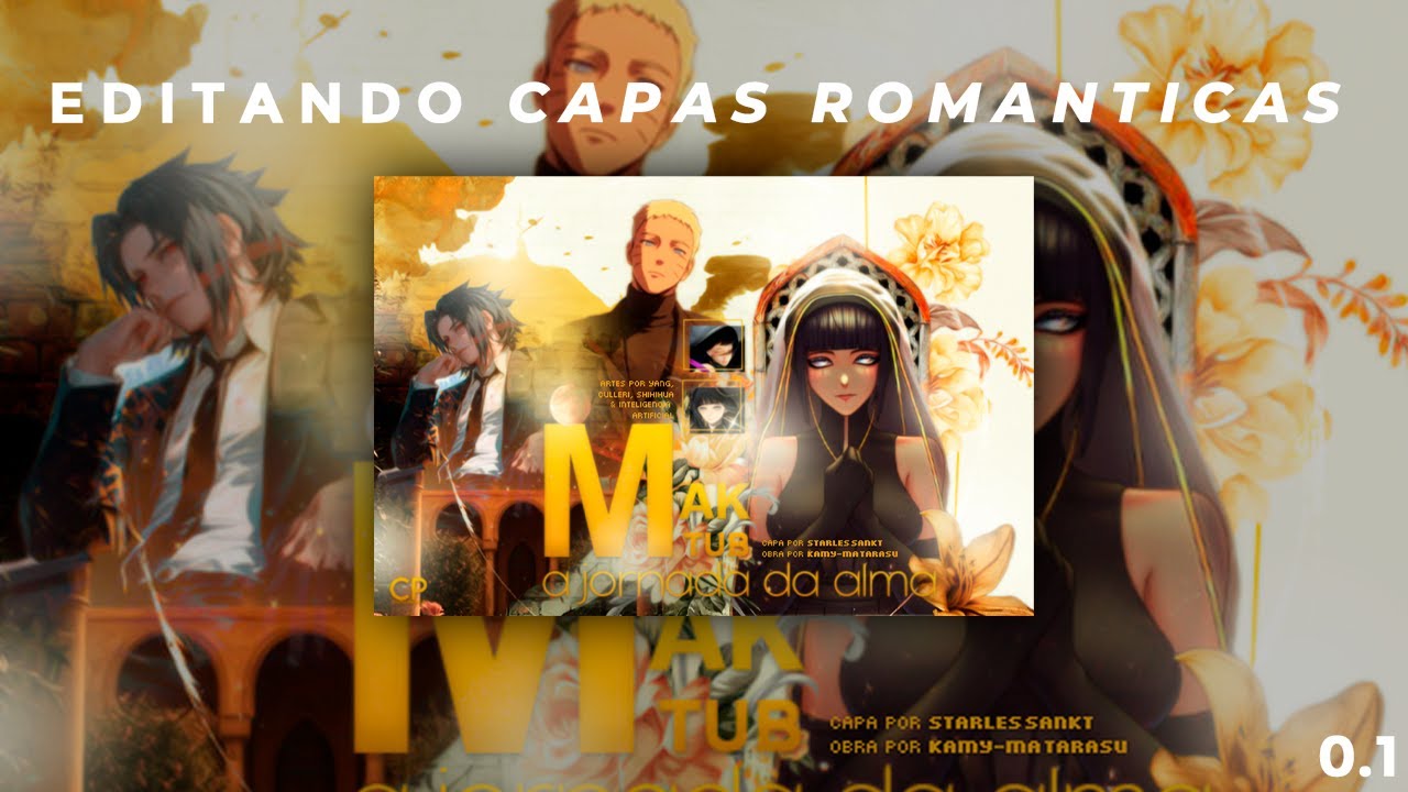 EDITANDO CAPAS ROMÂNTICAS — 01. - YouTube