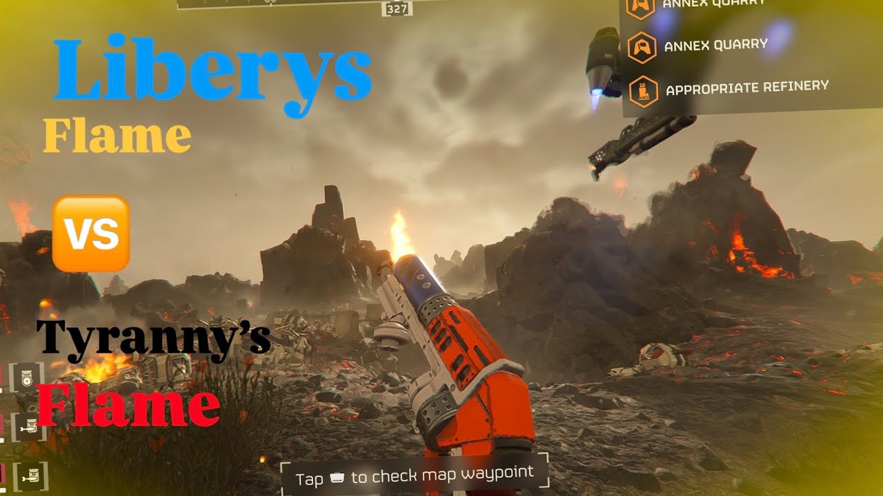 HELLDIVERS 2 incineration corps vs helldiver fire corps! (No Comms ...