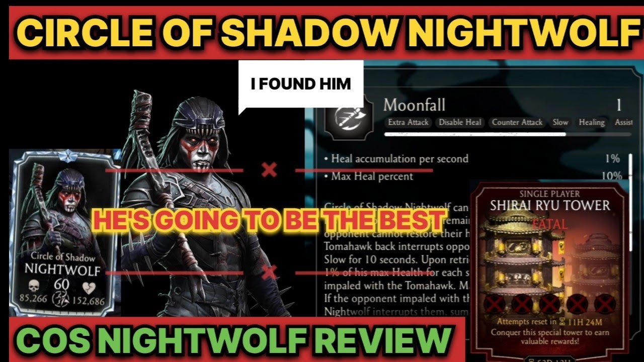 mk mobile new character | circle of shadow nightwolf | fatal shirai ryu ...