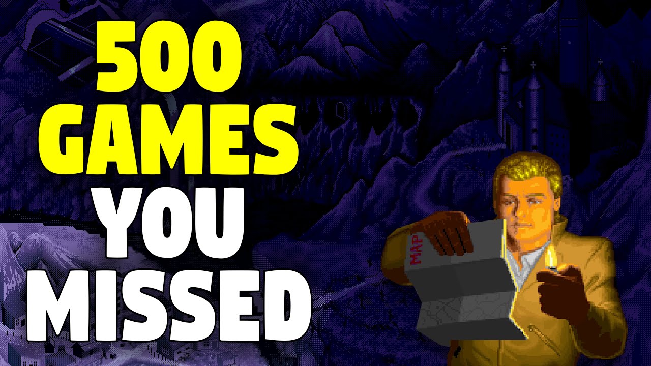 The Ultimate DOS Treasure Hunt: 500 Obscure Games You MUST Play! - YouTube