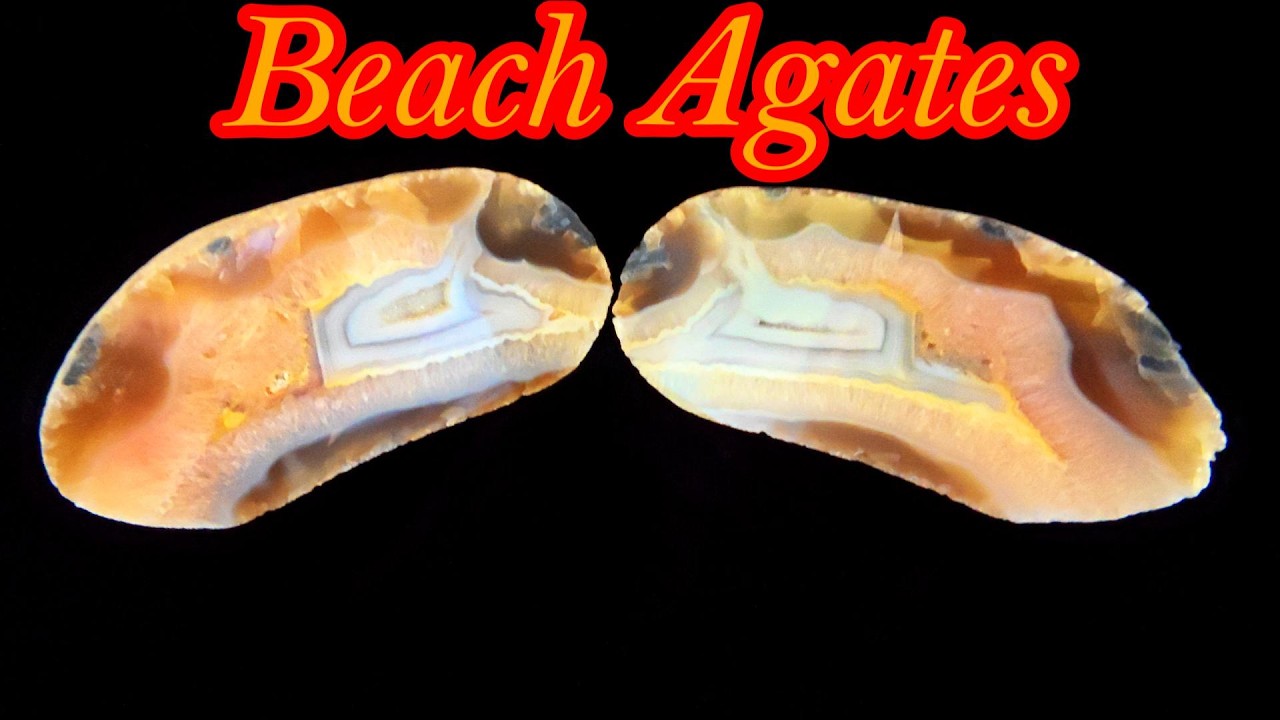 Rockhounding Beach Agates - YouTube