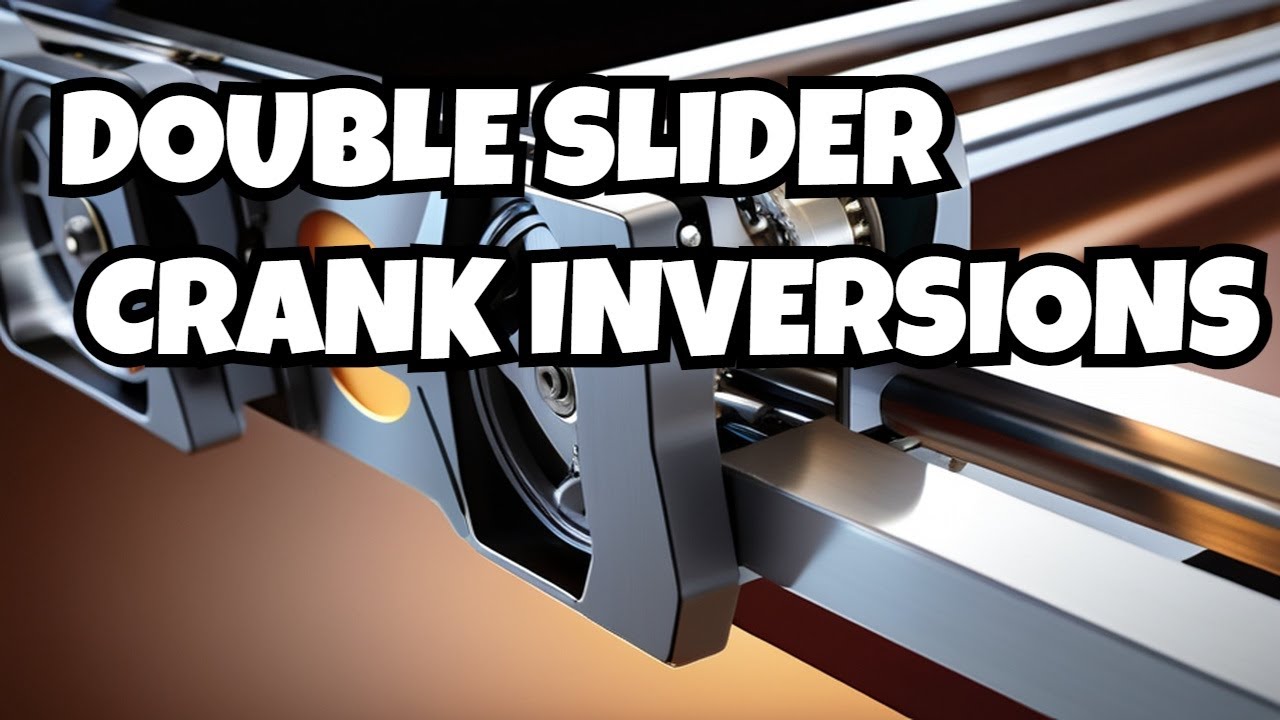 Double Slider Crank Inversions - A Mechanical Masterpiece - YouTube