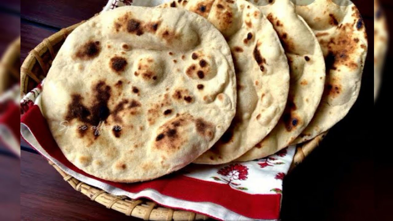 How to make tandoori roti at home || tandoori naan || tanoor roti - YouTube