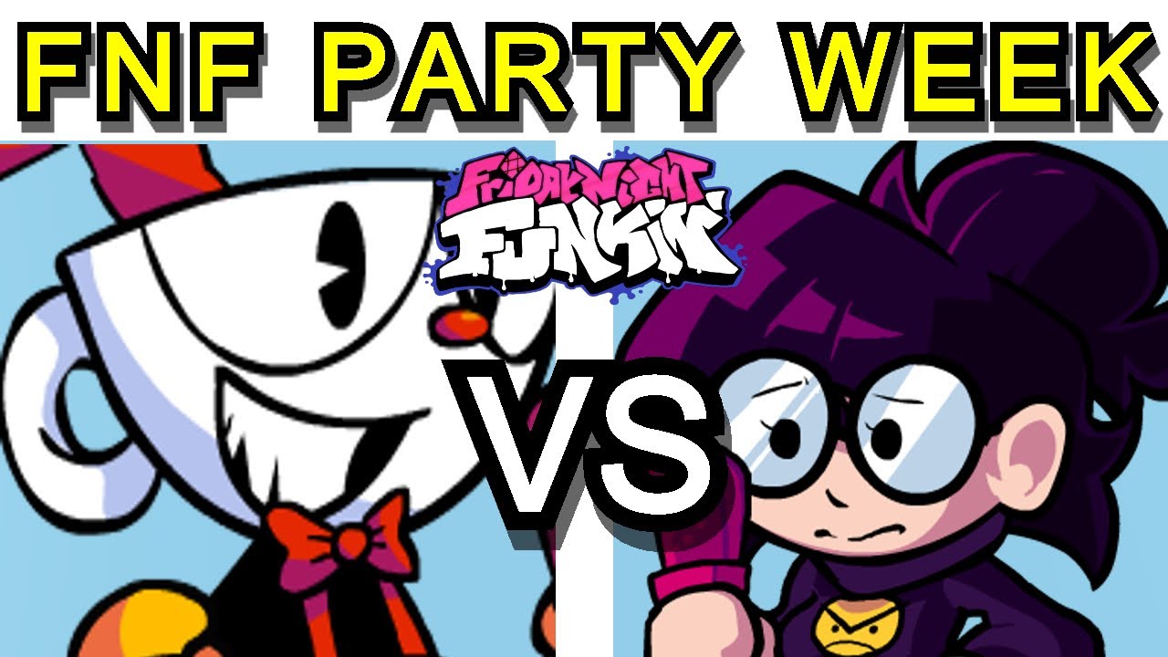 Friday Night Funkin' MOD-Party Week / FNF Mod | Full Week | Skarlet ...