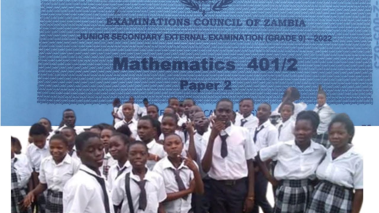 Grade 9 Mathematics external paper 2 2022 - YouTube