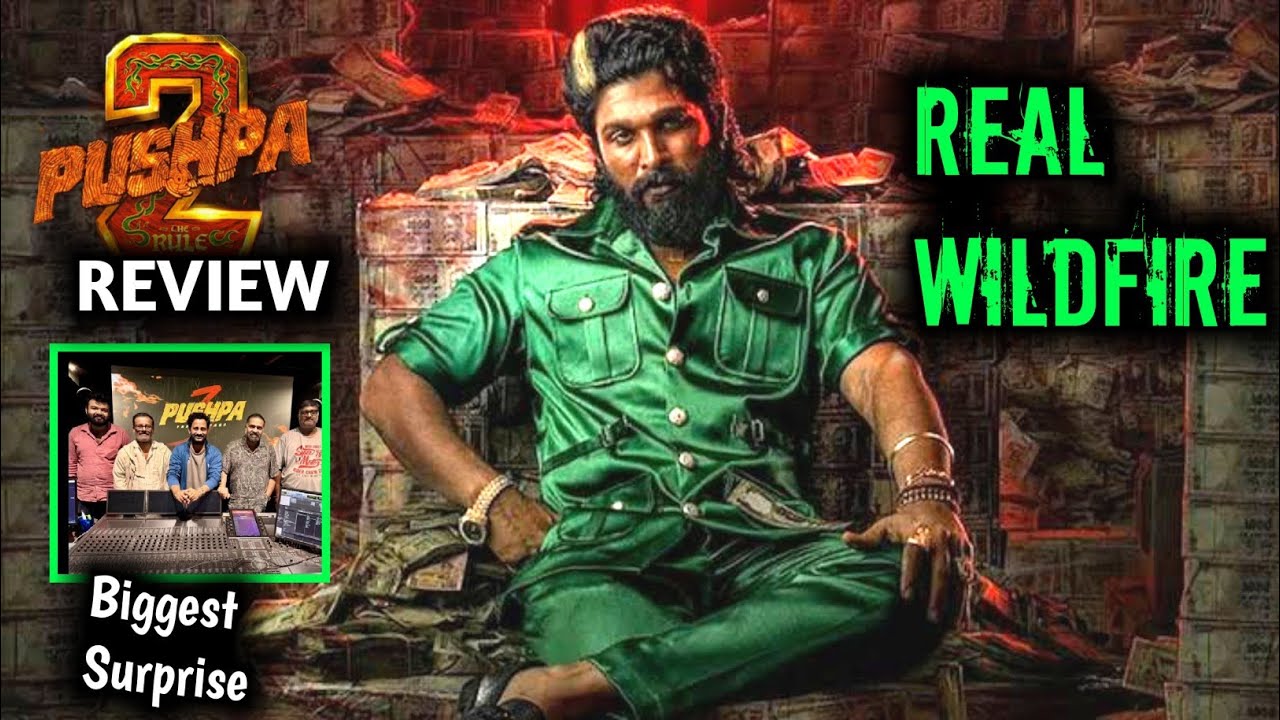 Pushpa The Rule | Real Wildfire | Pushpa 2 Movie Review | Allu Arjun ...
