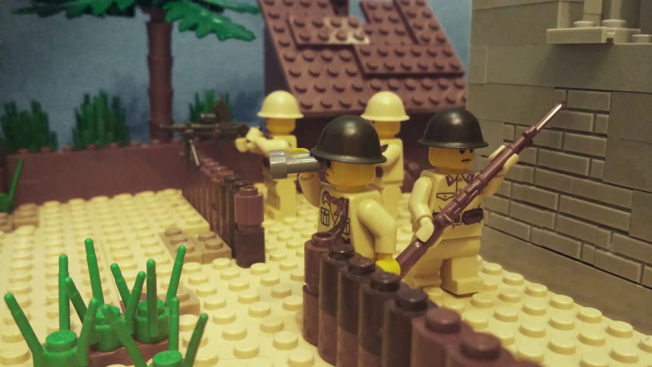 Lego WW2 Pacific Battle. - YouTube