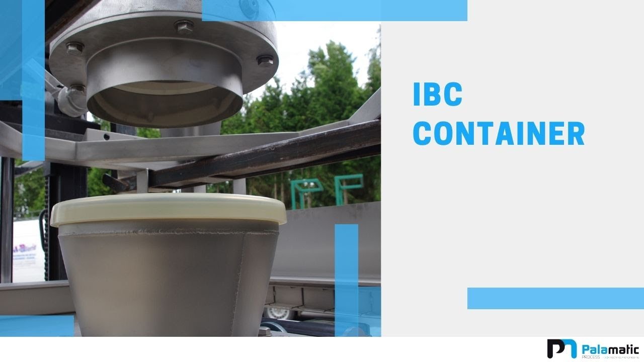 Container discharge station - IbcFlow® 01 | Palamatic Process Inc ...