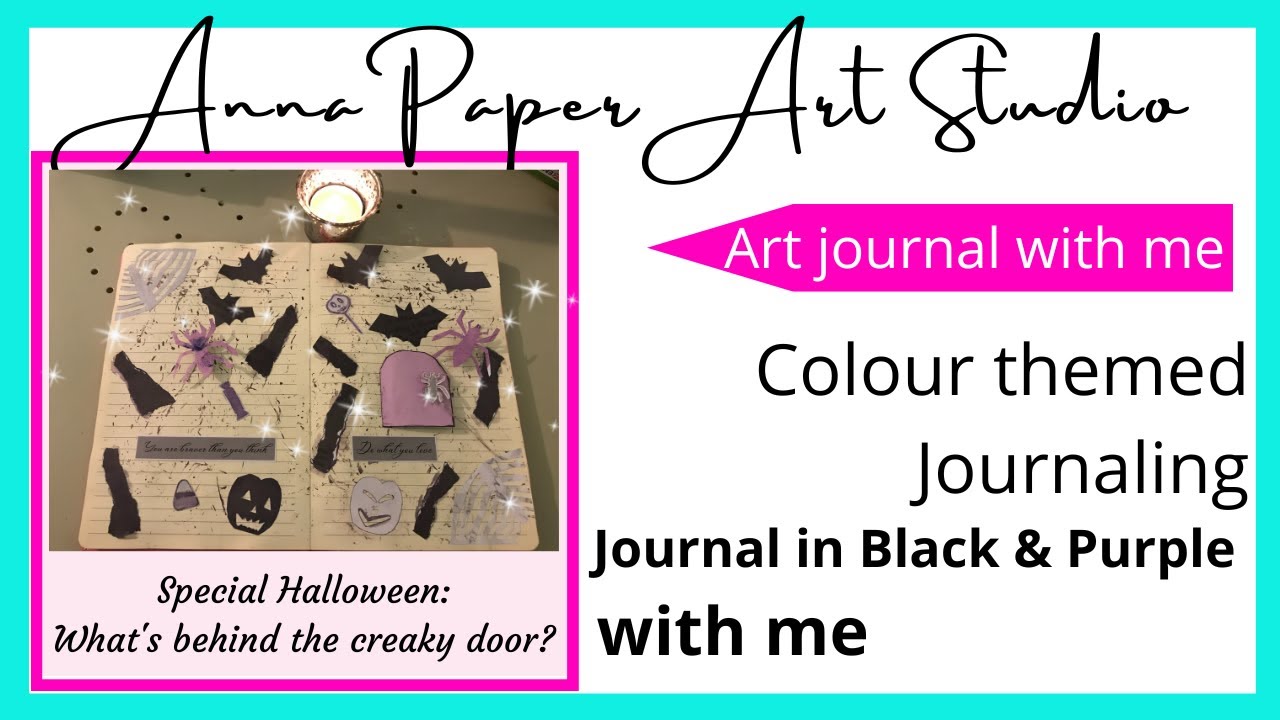 Halloween Special | Purple Creaky Door | 3D craft🤗 Cute purple ...