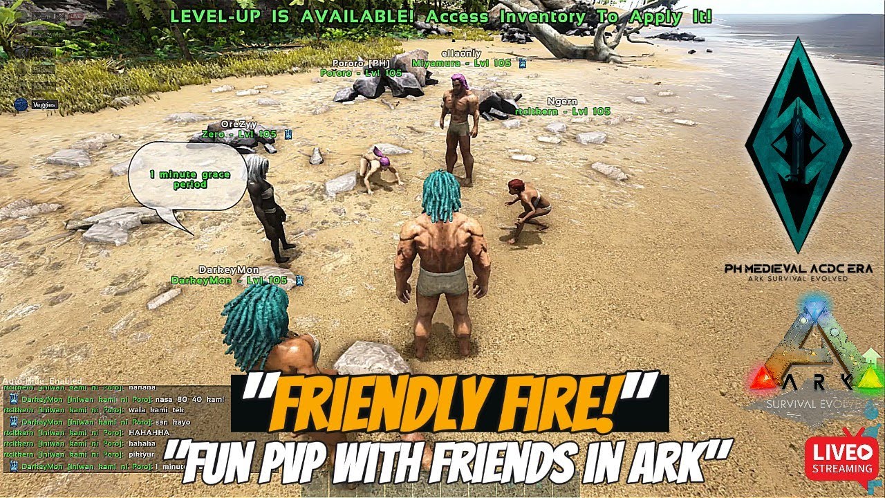 🔴No Mercy, Just Laughs! PvP with Friends in ARK Survival Evolved PC ...