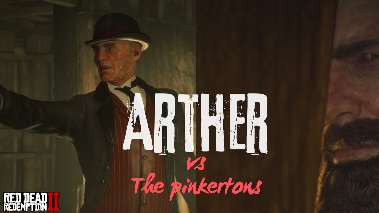 Arthur's Reunion with The Gang and fighting The pinkertons best scene ...
