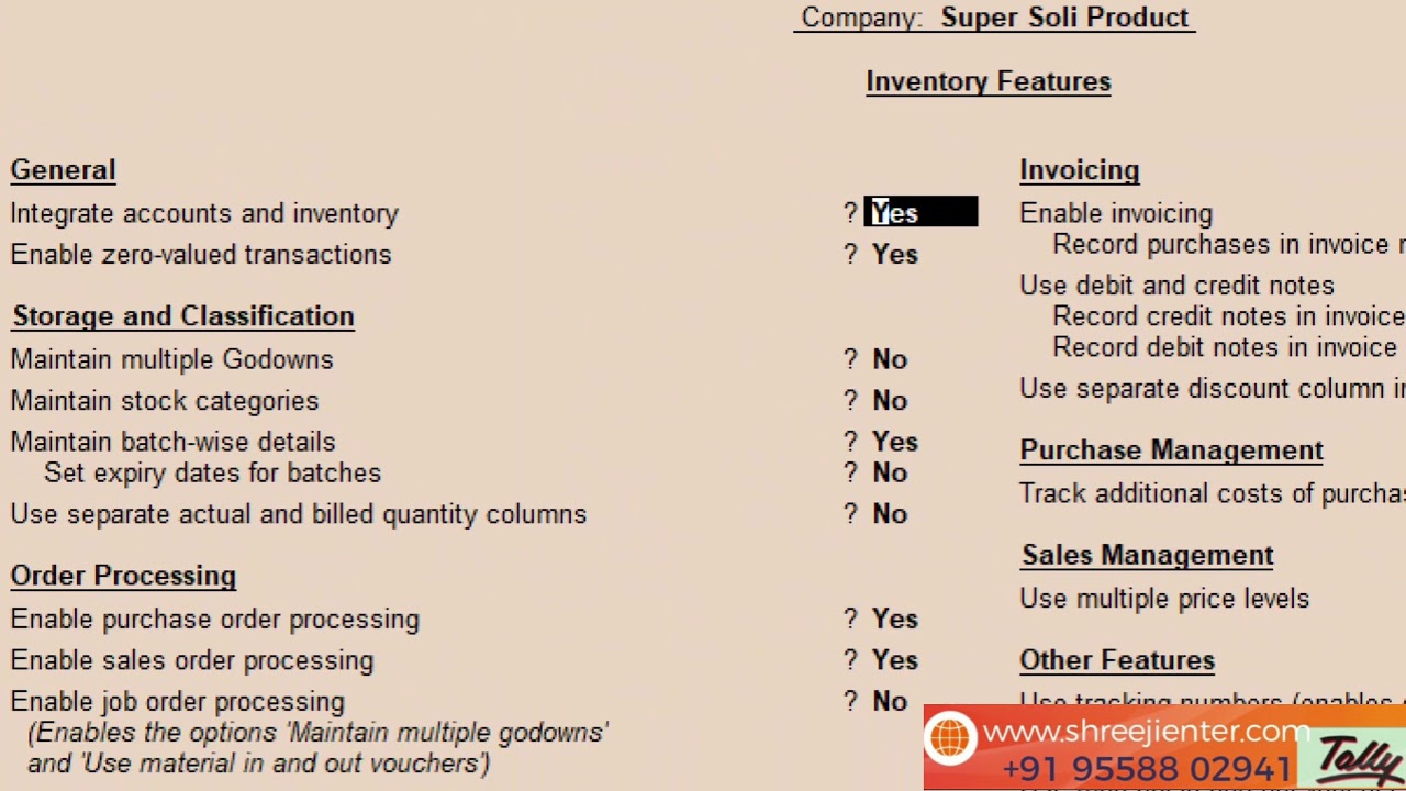Envelope In out register in Tally.ERP9 | Document management | Courier ...