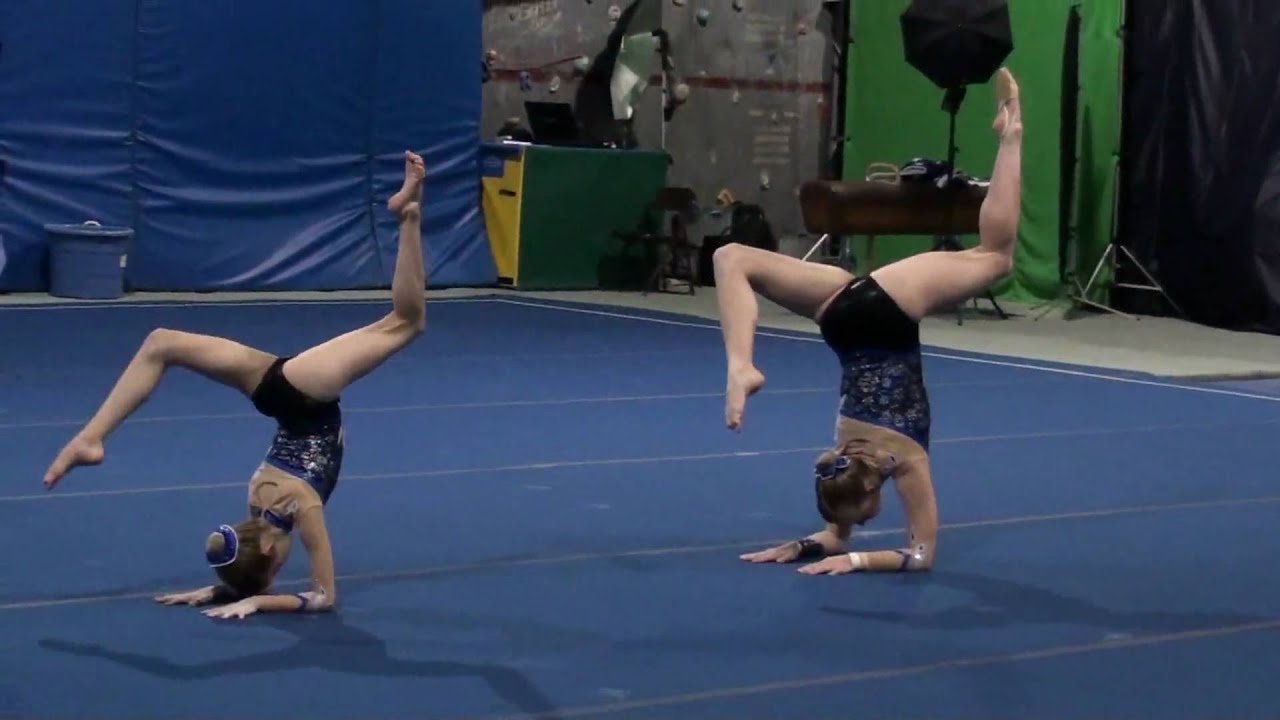 Jr. Elite Women's Pair - Hayley, Valerie - Balance - YouTube