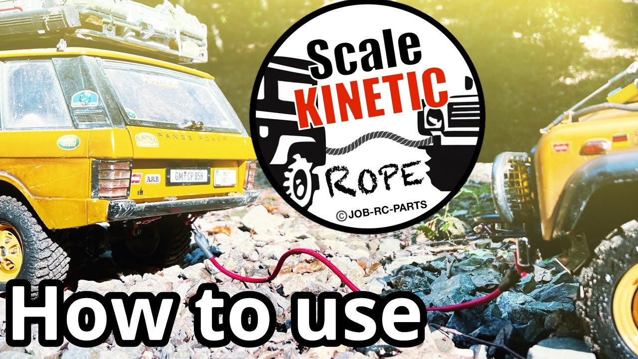 How to use Scale Kinetic Rope by JOB-RC-Parts - YouTube