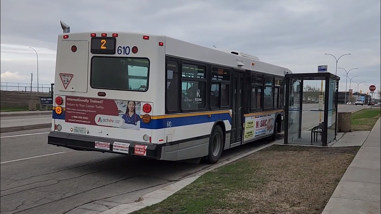 Regina Transit #610 a 2006 NovaBUS LFS 2nd gen - YouTube