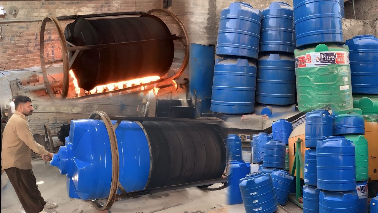Blue Powder to Water Tank! A step by step guide! How to make water tank ...