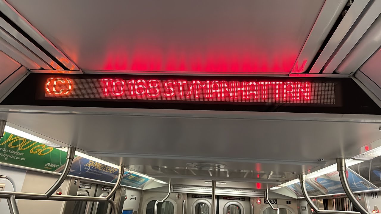 IND 8 Av Local: R179 (C) Train [Euclid Av to Washington Heights-168 St] - YouTube