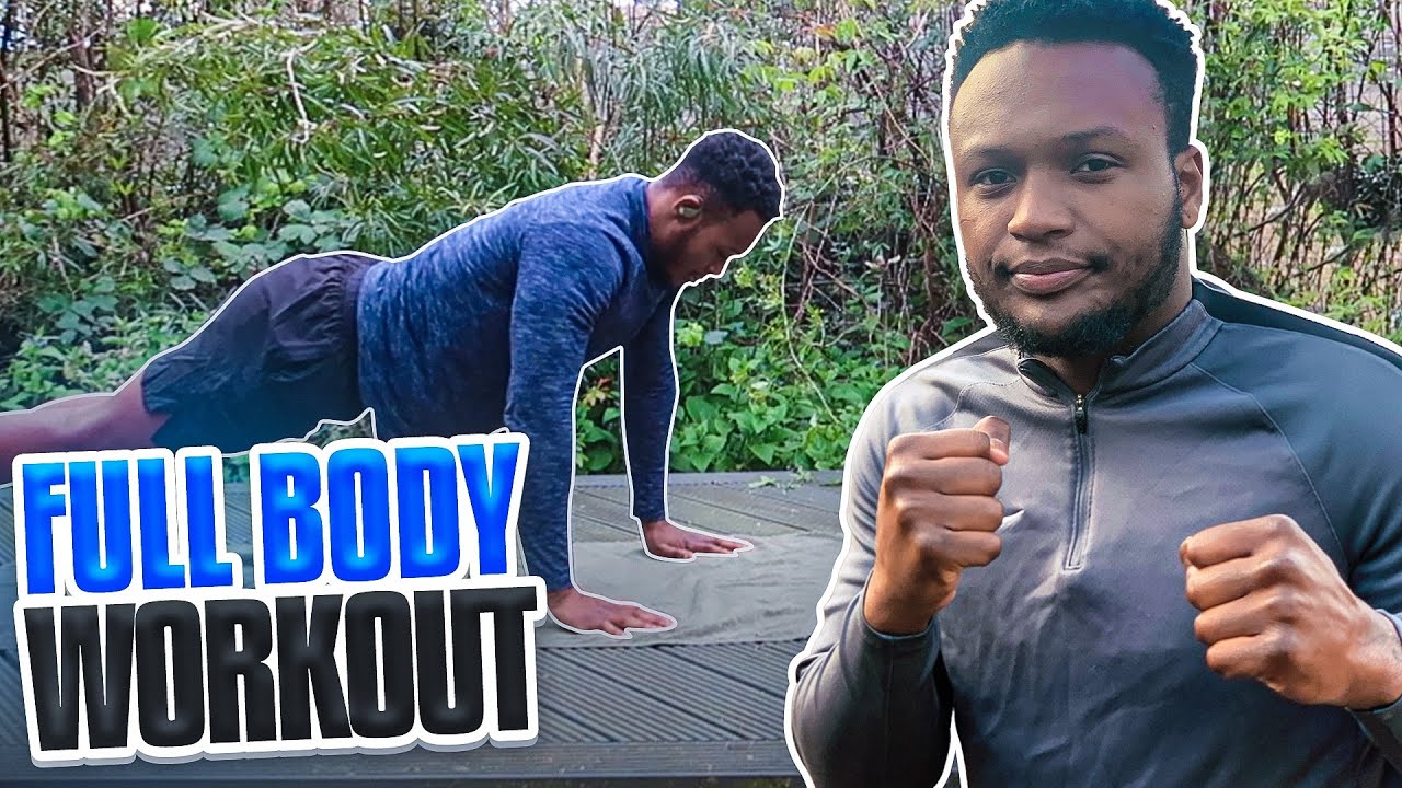 EXPLOSIVE FULL BODY HOME WORKOUT (No Equipment) - YouTube