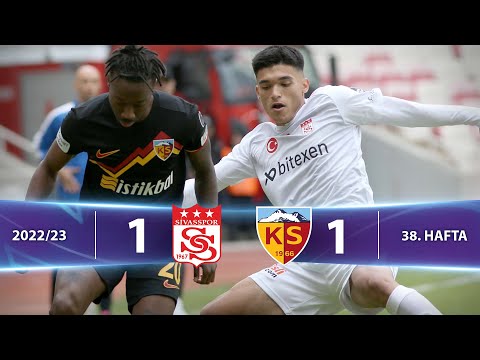 Demir Grup Sivasspor (1-1) Yukatel Kayserispor - Highlights/Özet | Spor Toto Süper Lig - 2022/23