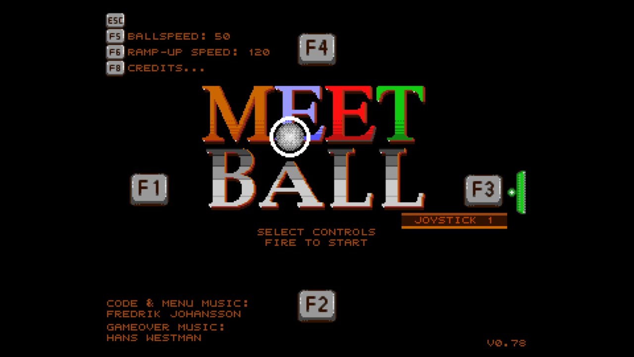 Meet Ball v0.78 (2023) from Fredrik Johansson on the Amiga - Quick play ...