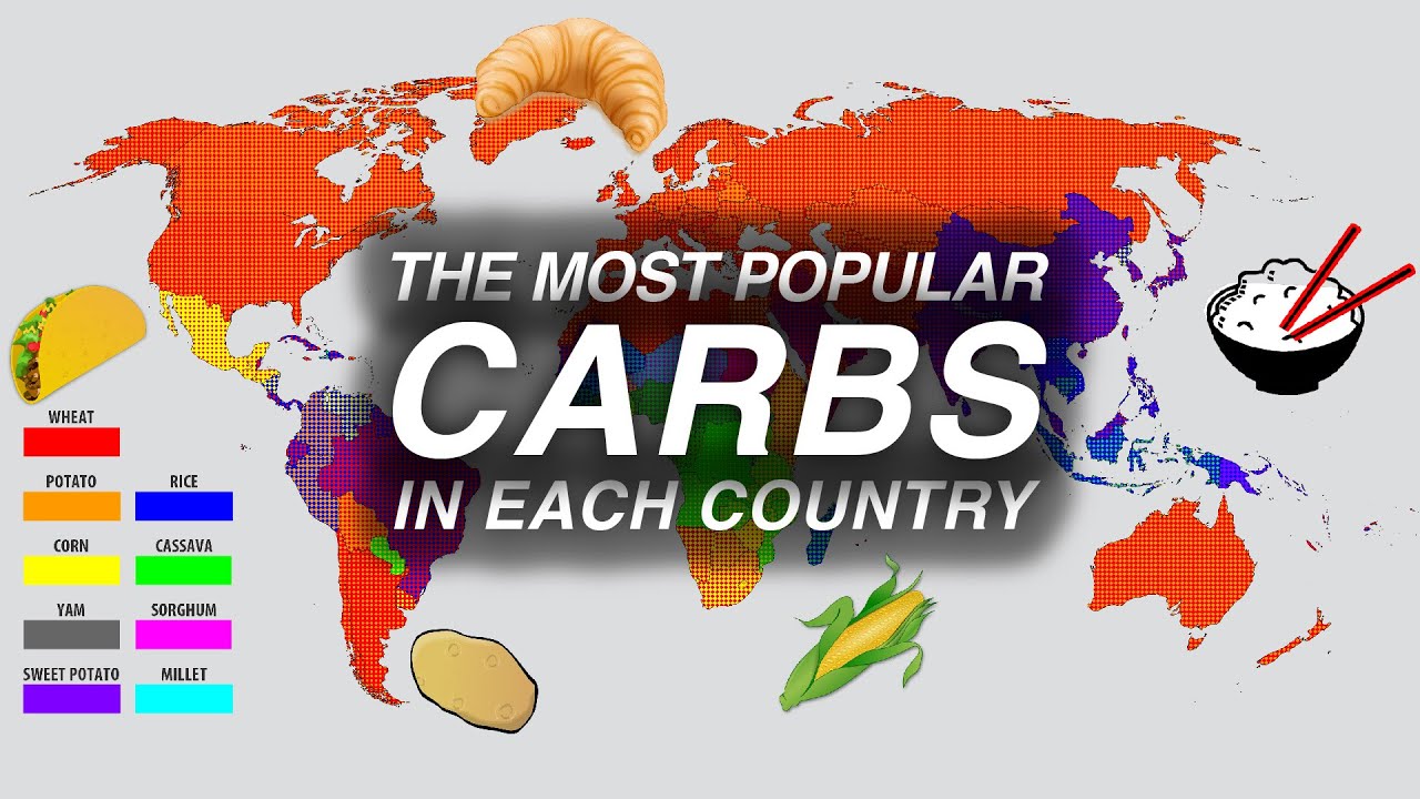 The Most Popular Carbs in Each Country - YouTube