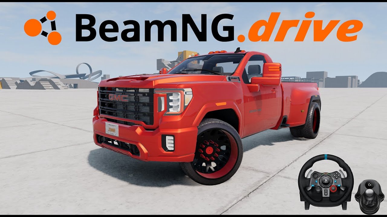 Steering Wheel Challenge: GMC Denali Off-Roading in BeamNG Drive # ...