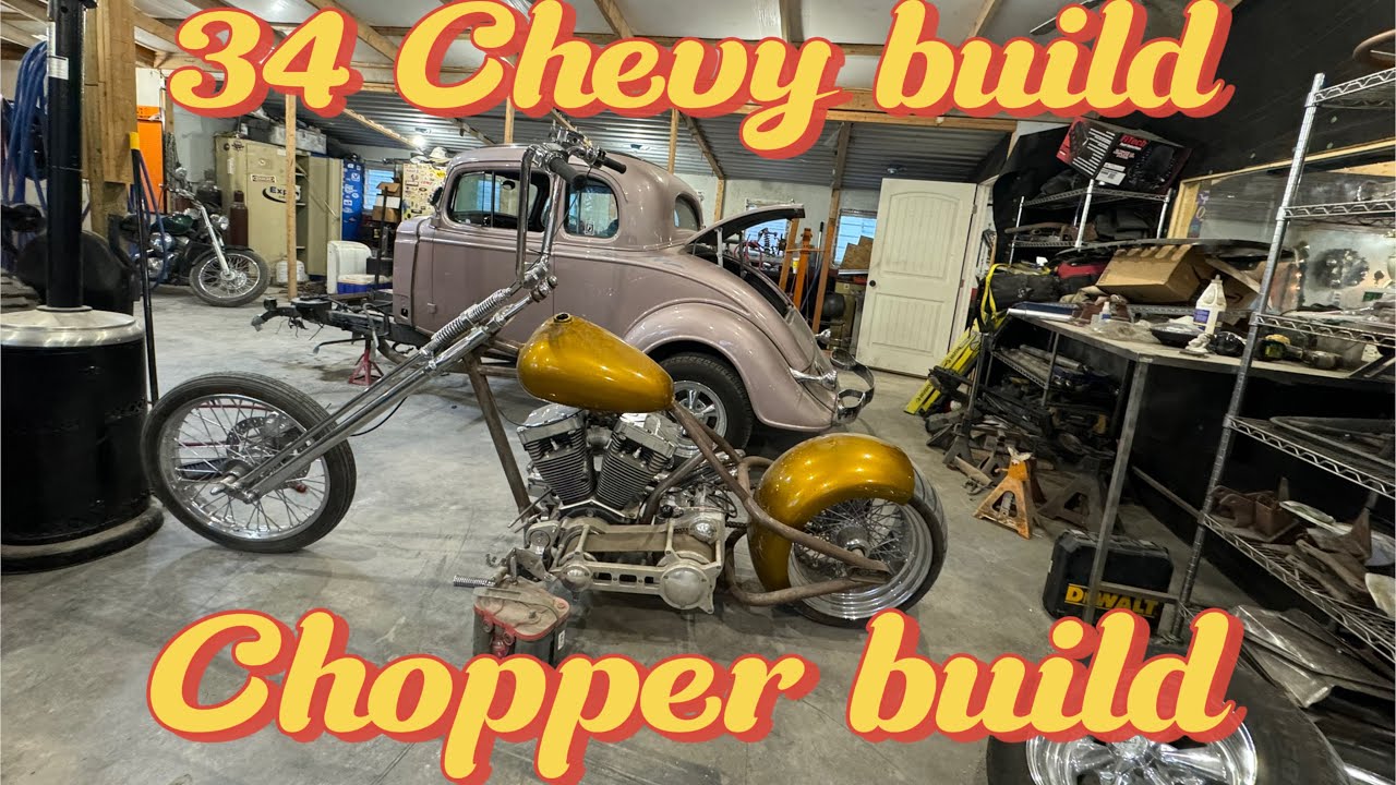 1934 Chevy Coupe build. Hot rods and Off-road @heidts - YouTube