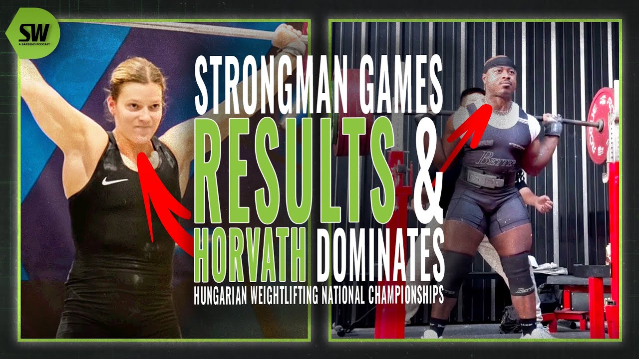 Official Strongman Games and CrossFitter Dominates Weightlifting ...
