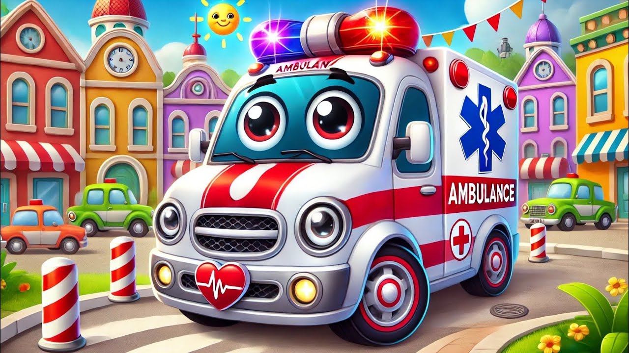 Happy Ambulance Song - Must Watch and Dance Fun Kids Music (Happy ...